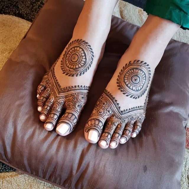 Mandala Foot Mehndi Design - Event, Party & Wedding Planning Tips ...