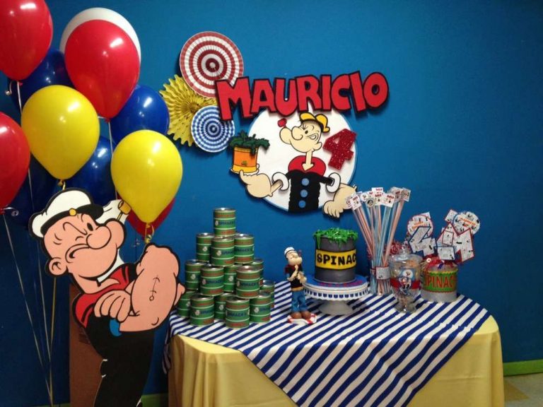 How to organise a “Popeye The Sailor” Themed Birthday Party - Event ...