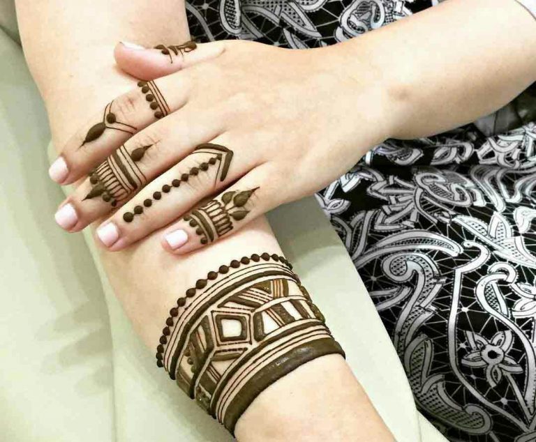 Top 20+ Finger Mehndi Designs - Event, Party & Wedding Planning Tips ...