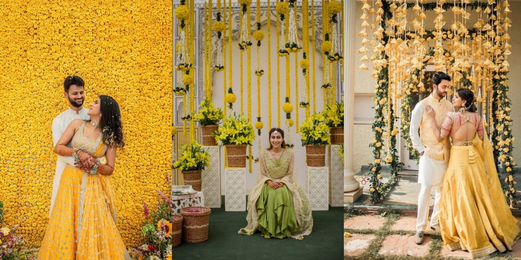 Creating a Memorable Haldi Ceremony: Unique Background and Home Decoration Ideas - Event, Party ...